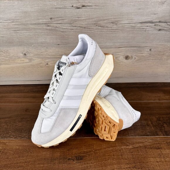 adidas | Shoes | Adidas Retropy E5 White Gum Mens Size 95 Crystal White ...